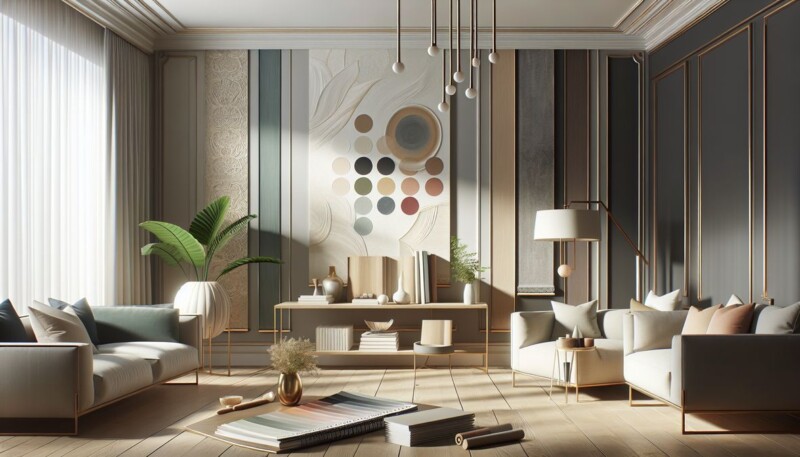 Top Color Choices for Living Room Wallpaper in 2026 - Venetian Plaster Shop